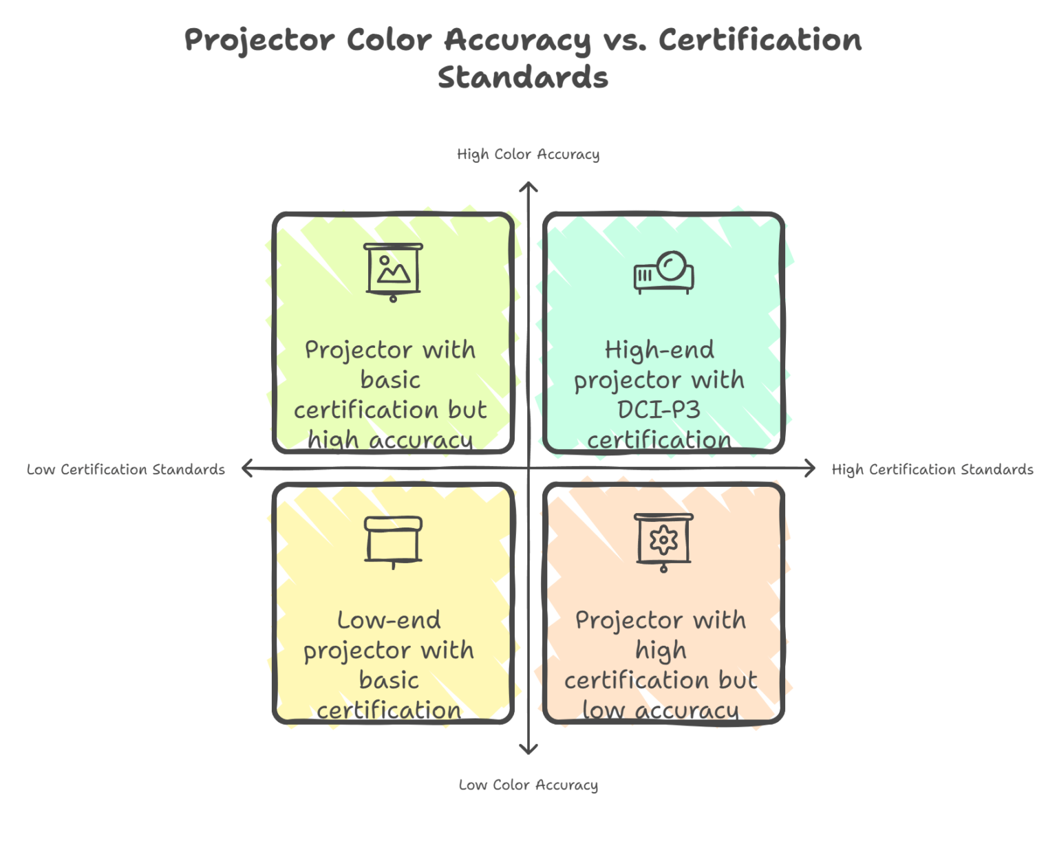 What are Color Gamut And Color Wheel In Projection System?